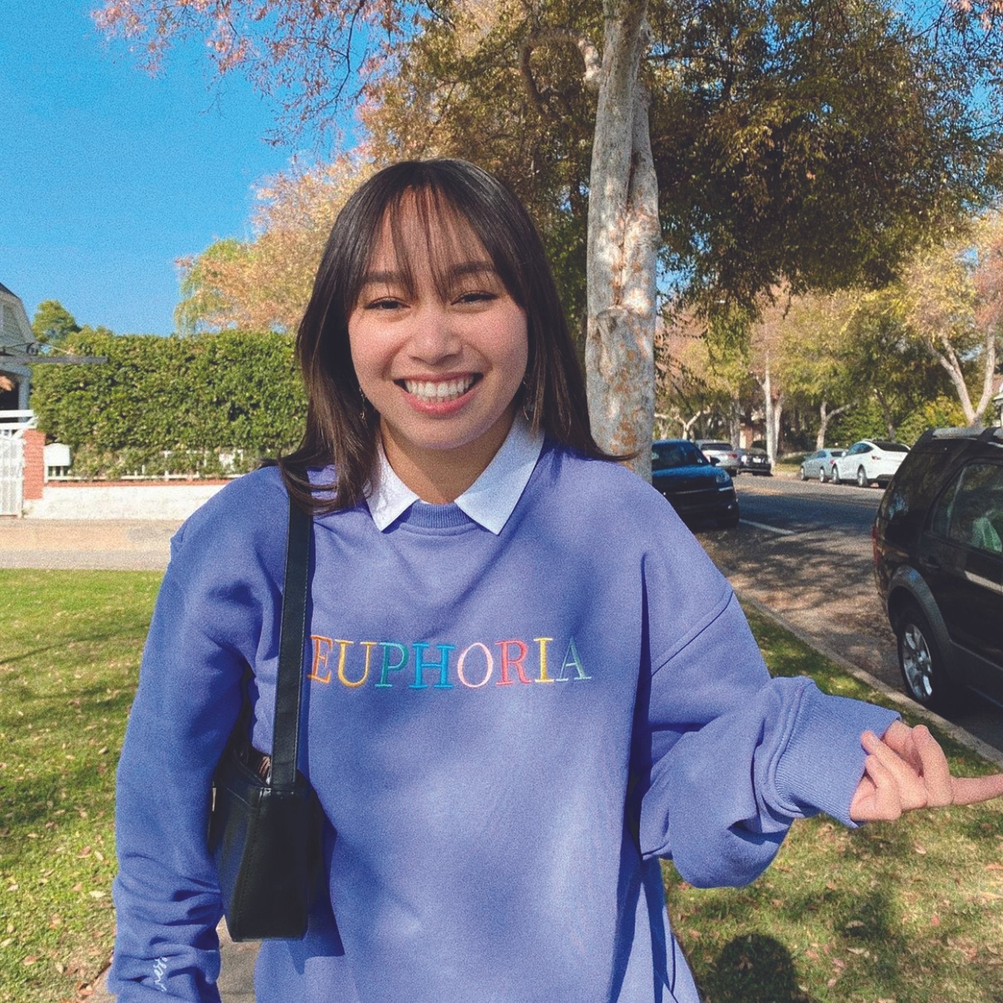 Euphoria Crewneck - Still Violet – Ordinary Affair